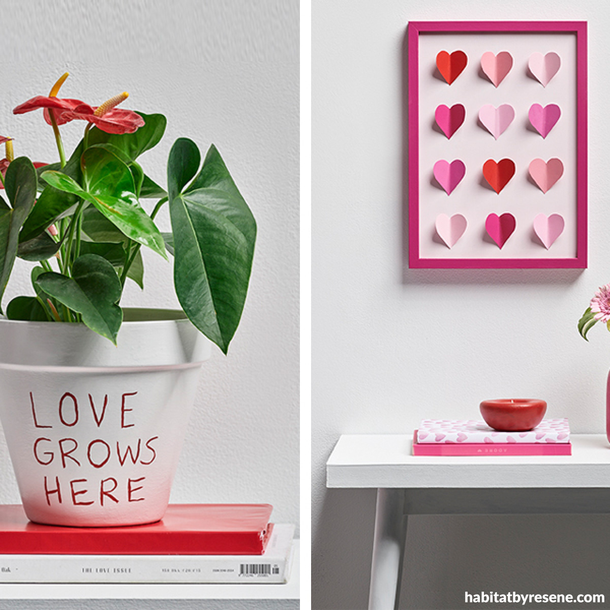 Three easy projects to show your love this Valentine’s Day | Habitat by ...