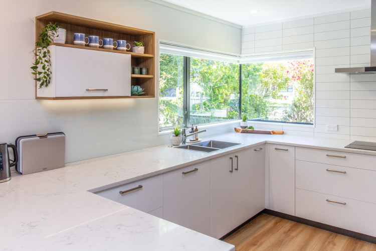 A 1990s home gets a nature-inspired refresh using Resene Merino and ...