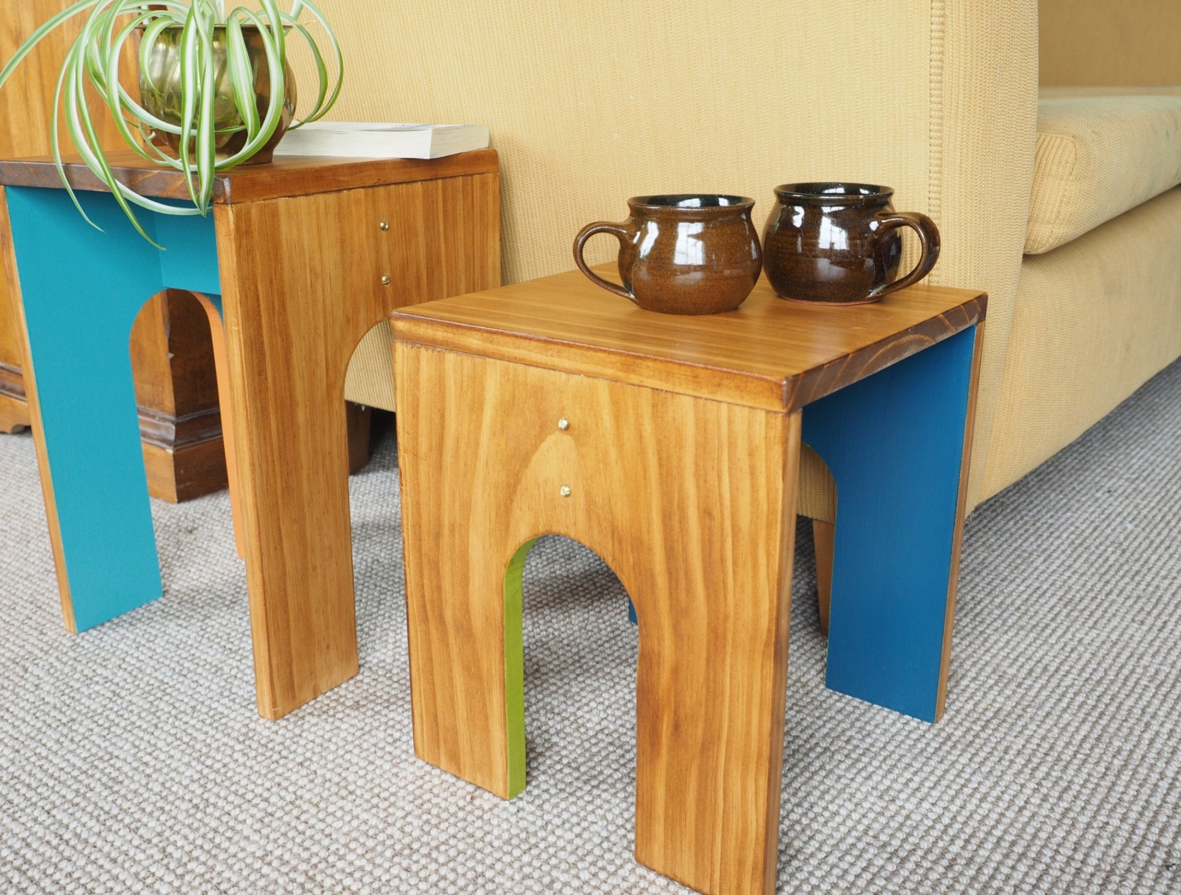 Easy DIY side tables to spruce up your interior | Habitat by Resene