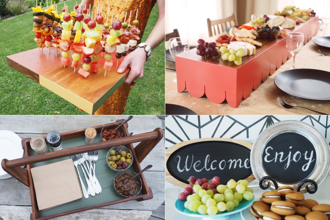 Four DIY projects for serving food with style | Habitat by Resene