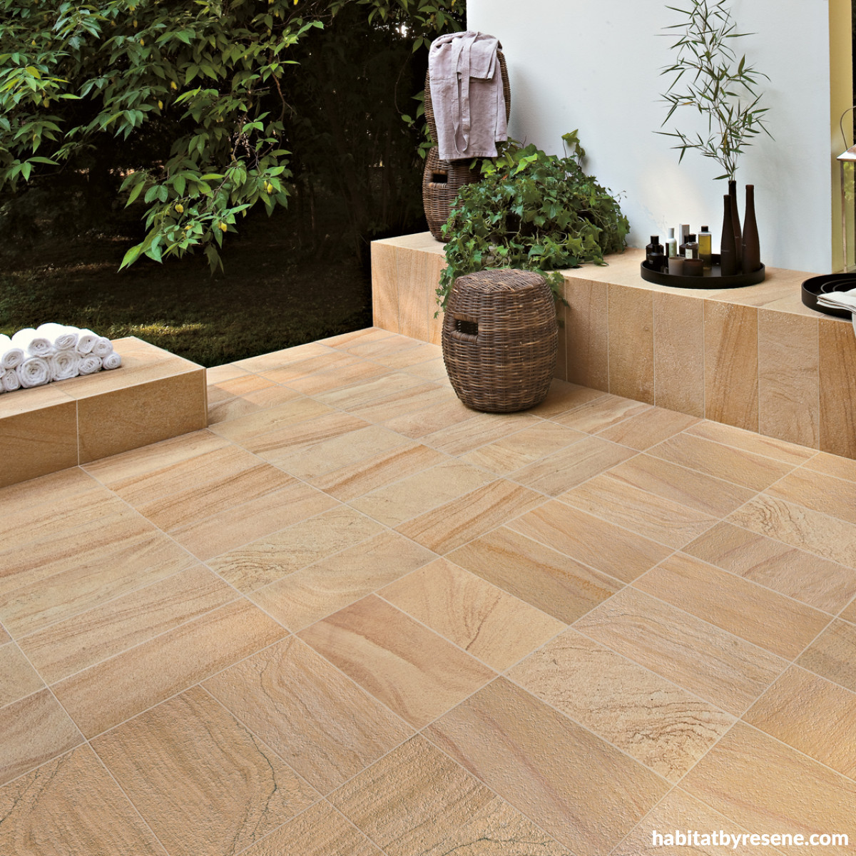 Colours of the sand and sea | Habitat by Resene