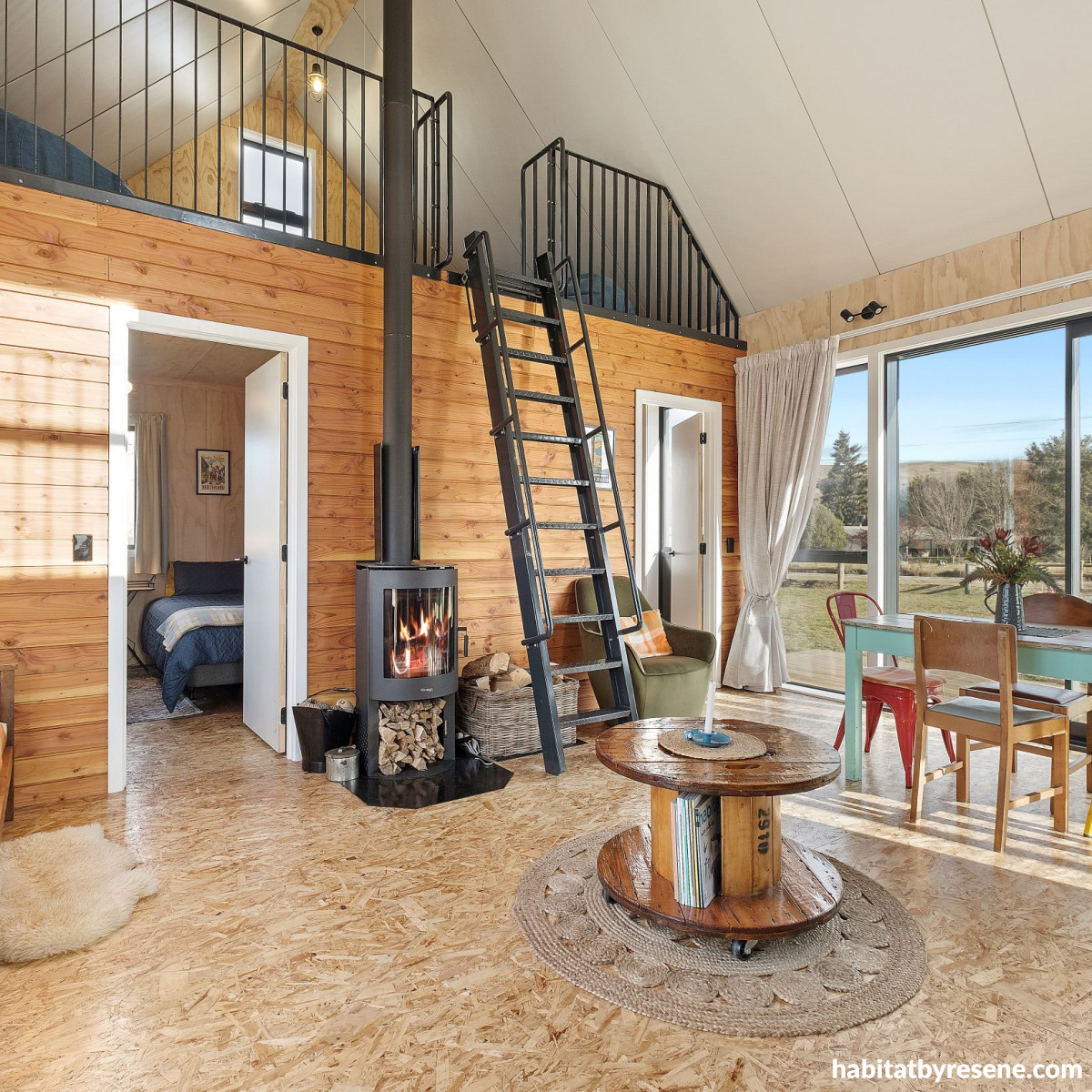 Home delivery: This shipping container has been transformed into a cosy ...